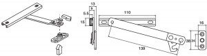 Concealed Window Restrictors